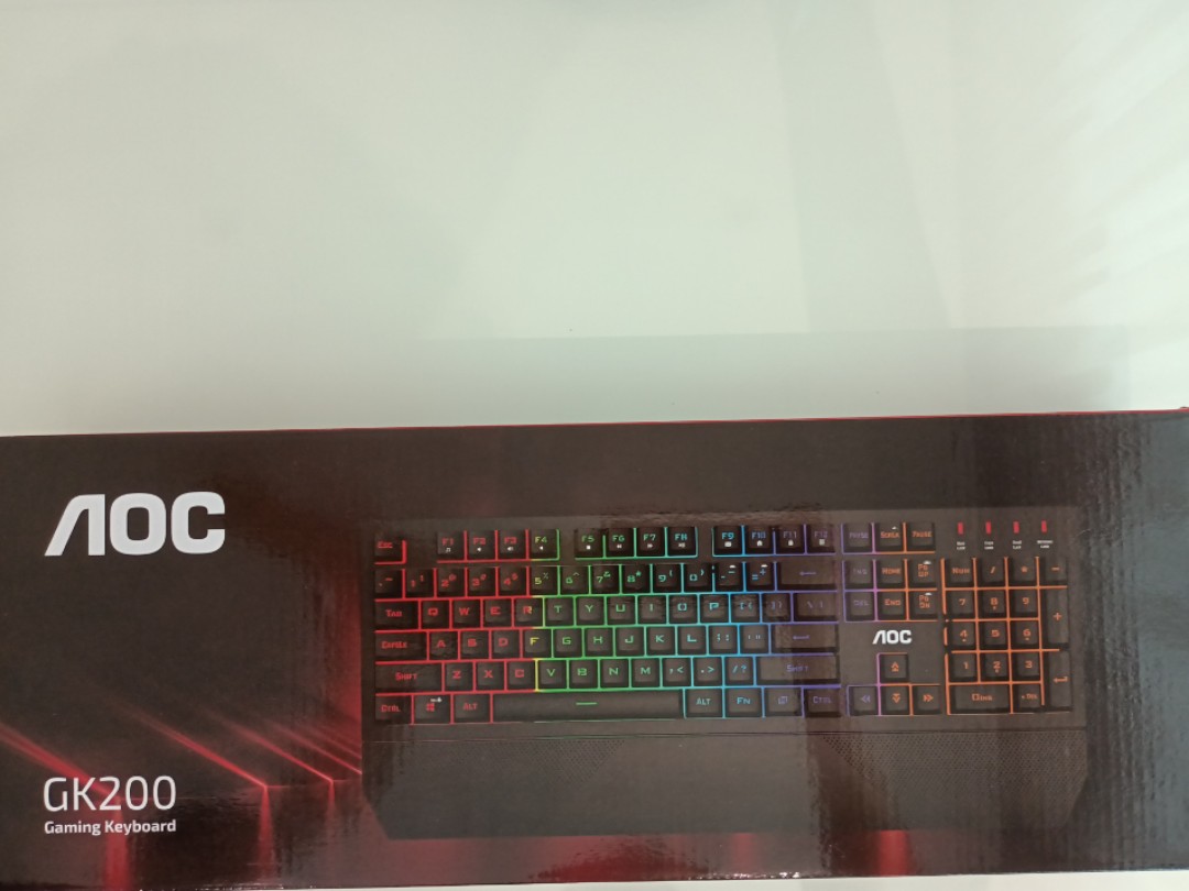 Brand New AOC GK200 Gaming Keyboard, Computers & Tech, Parts ...