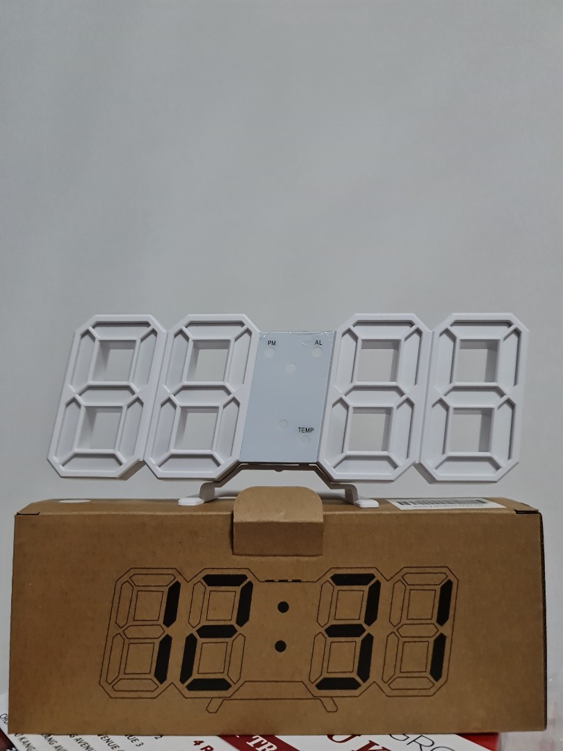 Brand New LED Digital Clock, Furniture & Home Living, Home Decor ...
