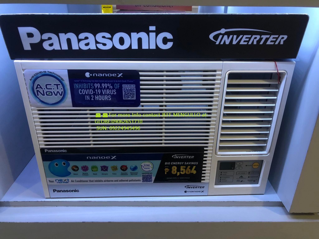 Brand New PANASONIC WINDOW TYPE AIRCON INVERTER 2022 Model, TV & Home ...