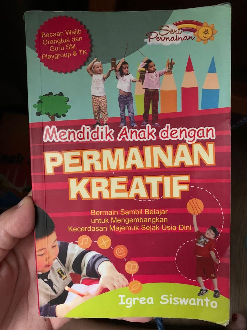 Buku mendidik anak dengan permainan kreatif, Buku & Alat Tulis, Buku Anak-Anak di Carousell