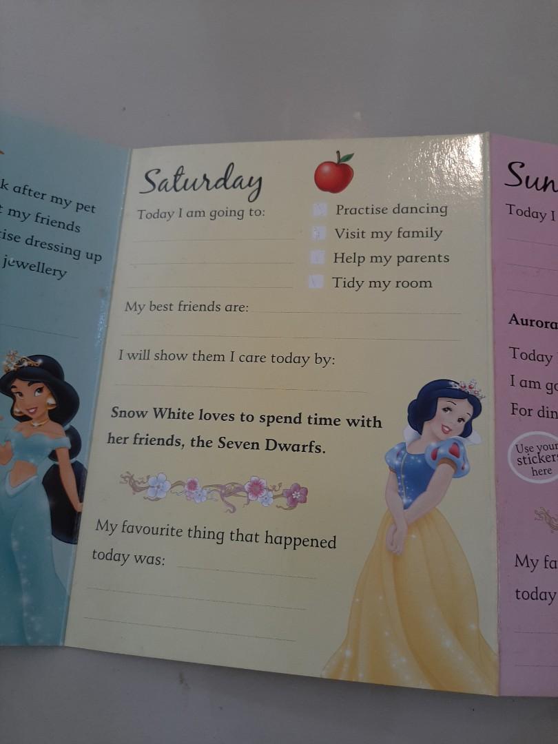 Buku my magical week disney princess, Buku & Alat Tulis, Buku Anak-Anak ...