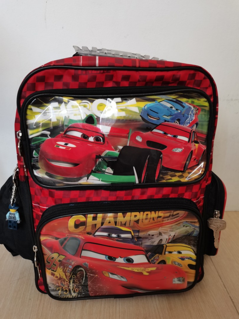 Cars backpack, Babies & Kids, Babies & Kids Fashion on Carousell
