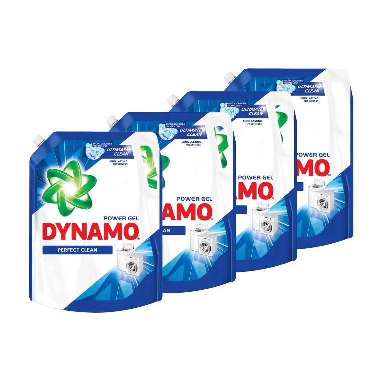 (Carton Deal) Dynamo Detergent Gel Refill Pack. (Bundle of 4 ...