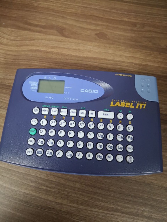 CASIO Ez-Label Printer, Hobbies & Toys, Stationery & Craft, Stationery ...