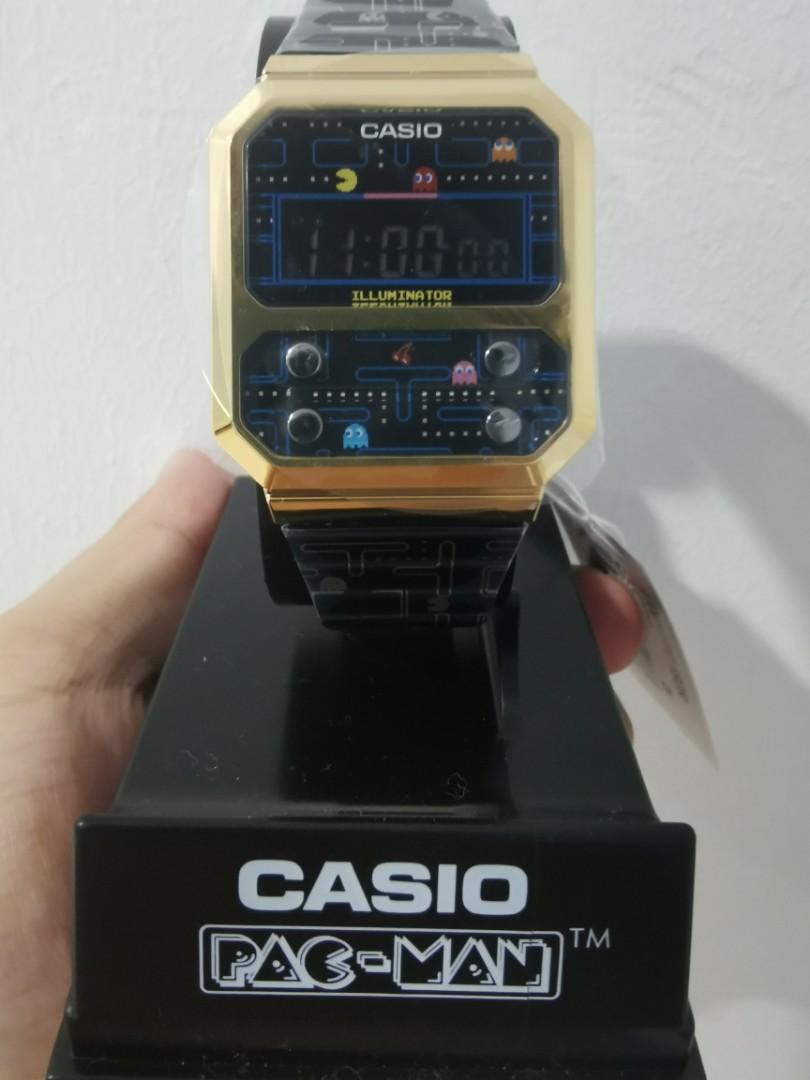 Casio Pac Man Watch Limited Edision, Men's Fashion, Watches ...