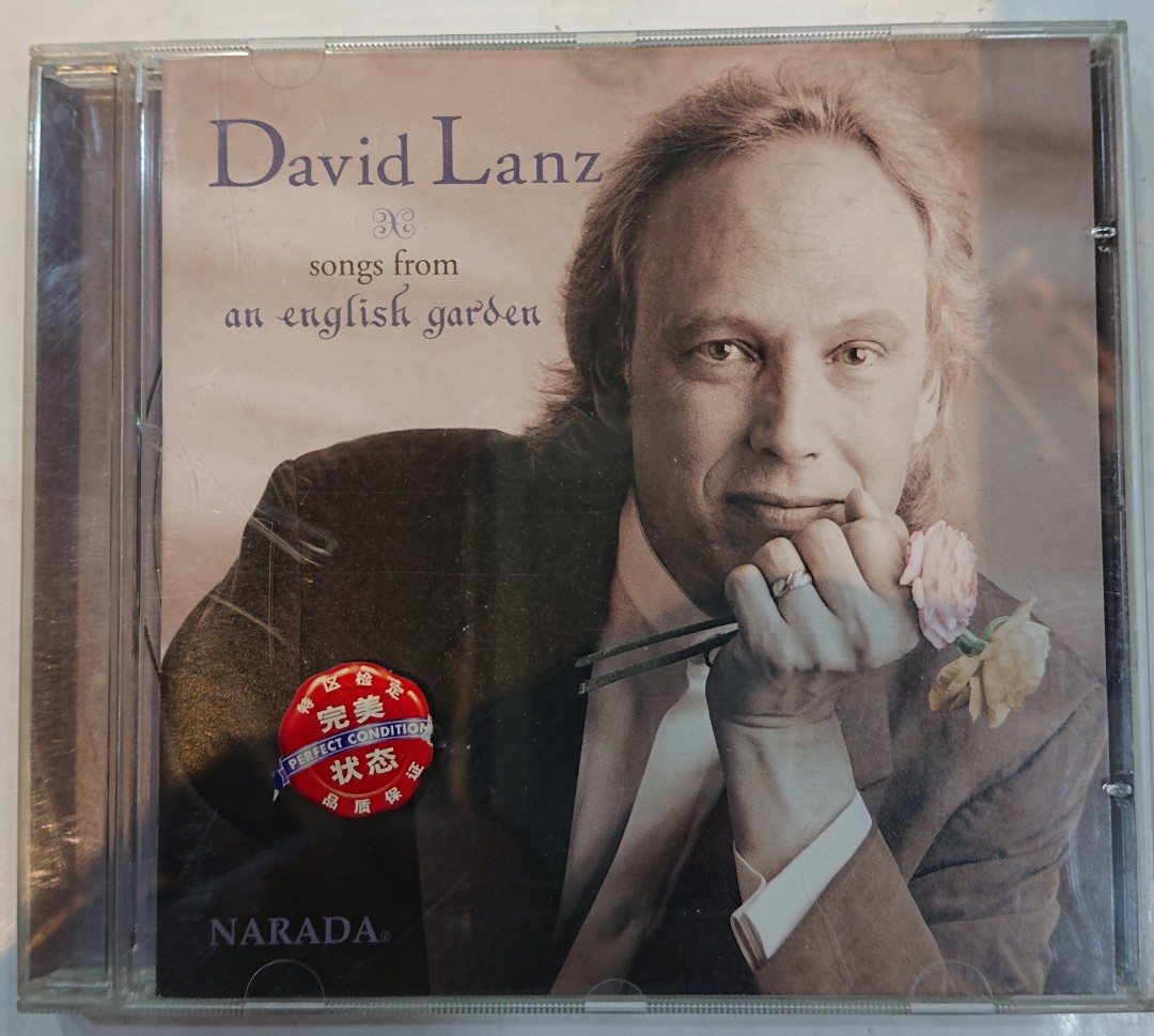 Cd David lanz song from an english garden, 興趣及遊戲, 音樂、樂器 & 配件, 音樂與媒體 ...
