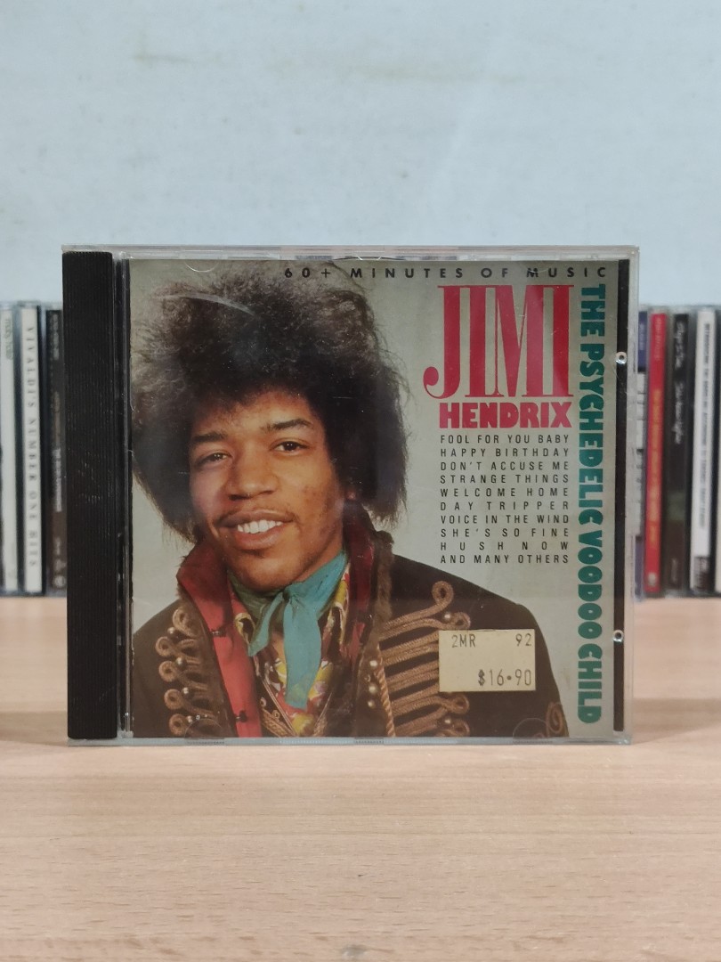 (CD) Jimi Hendrix The Psychedelic Voodoo Child, Hobbies & Toys, Music ...