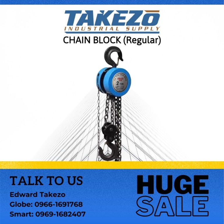 Chain Block (Regular), Commercial & Industrial, Industrial Equipment on ...