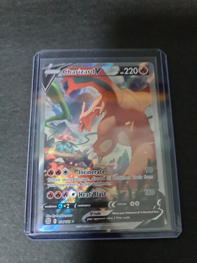 Charizard alternate art pokemon card brilliant stars, Hobbies & Toys ...