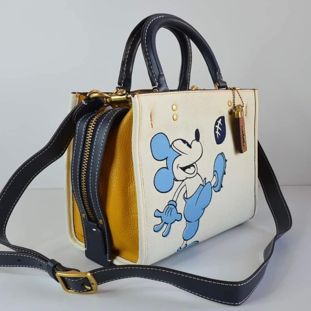 Coach Rogue 25 with Mickey Mouse, Women's Fashion, Bags & Wallets ...