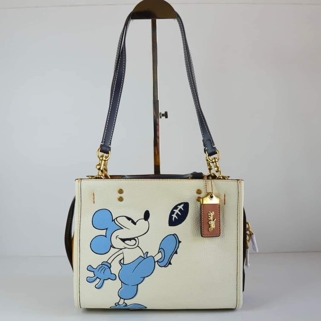 Coach Rogue 25 with Mickey Mouse, Women's Fashion, Bags & Wallets ...