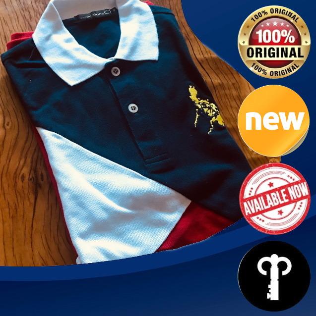 Collezione C2 Philippine Colors Design Polo Shirt (Medium), Men's ...