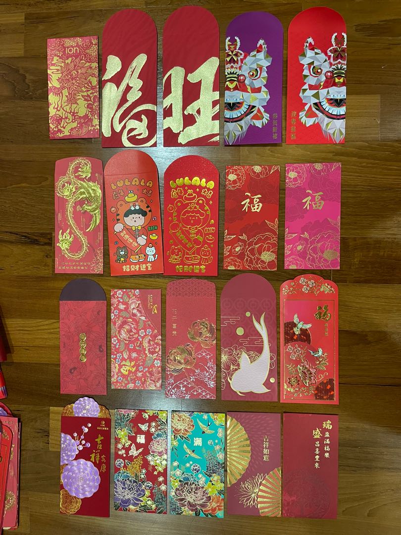 (combo) Red Packet set for collectors, Hobbies & Toys, Stationery ...
