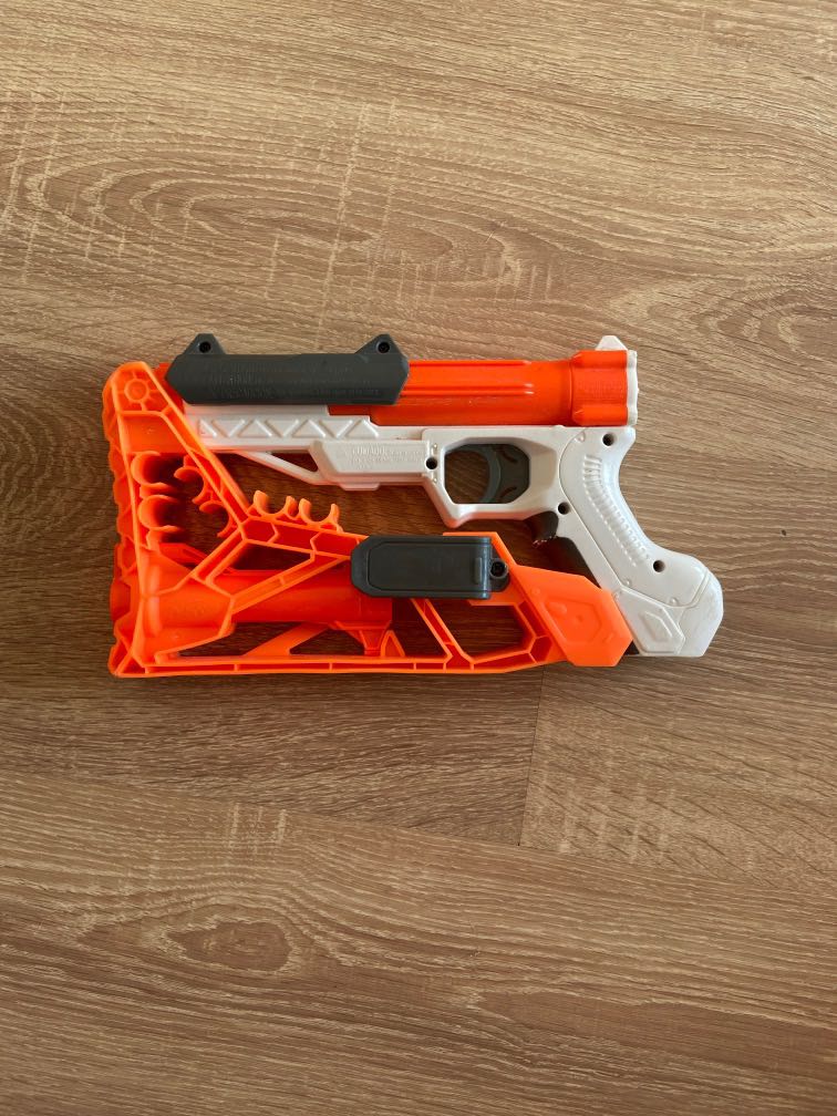 Nerf sharp fire Compact pistol, 興趣及遊戲, 玩具 & 遊戲類 - Carousell