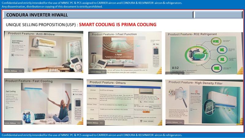 CONDURA PRIMA Split Type Inverter Air Conditioner, TV & Home Appliances ...