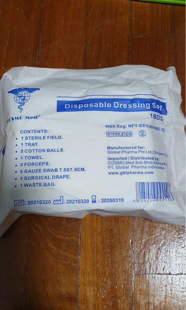 Cosmo Basic Wound Dressing Set, Beauty & Personal Care, Sanitisers ...