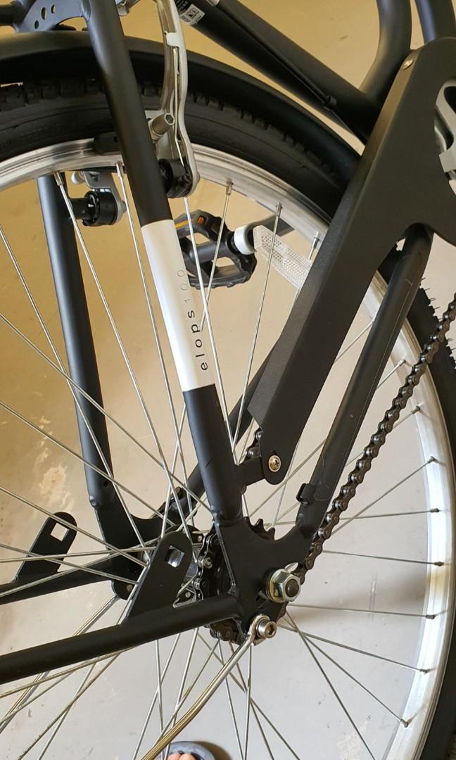 Decathlon BTWIN ELOPS 100 City Bike single speed., Sports Equipment ...