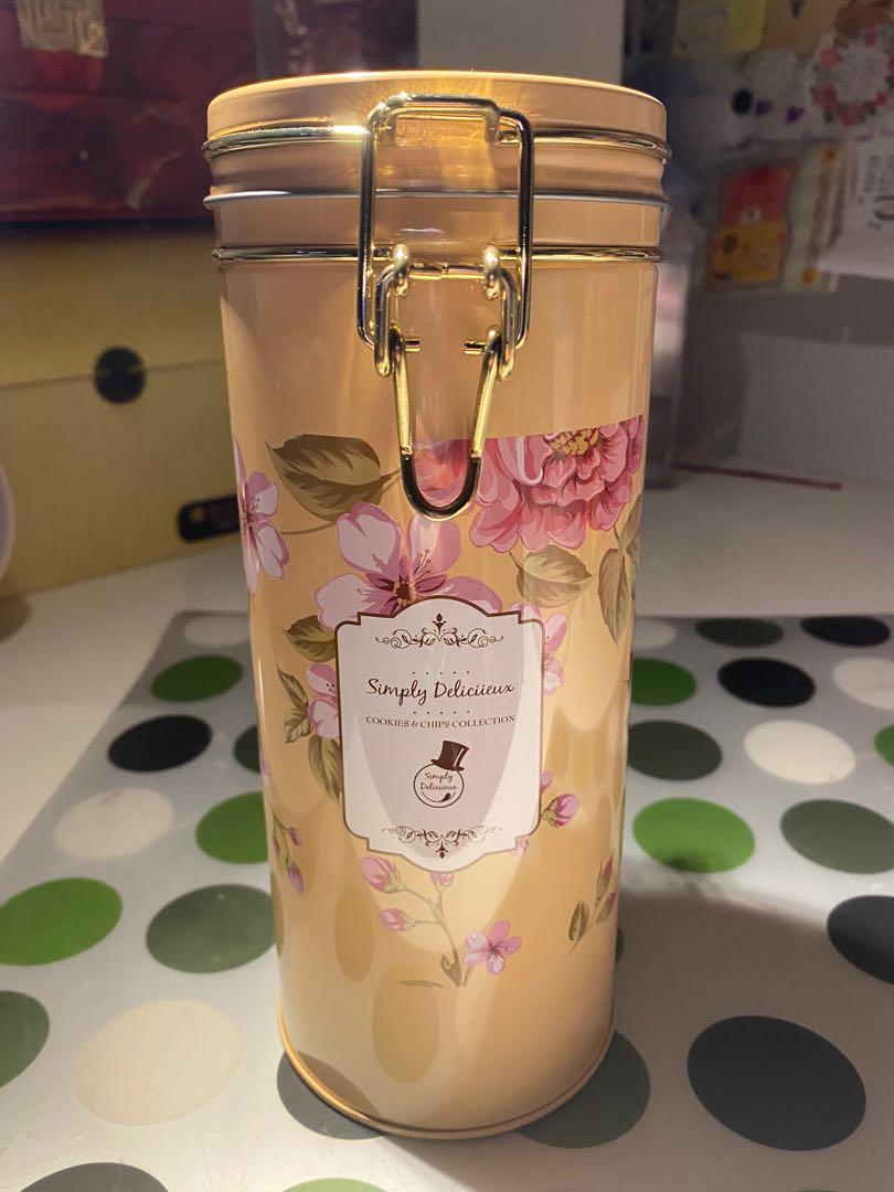 Decorative Tiffin Cans / Cookie Tins, Furniture & Home Living ...