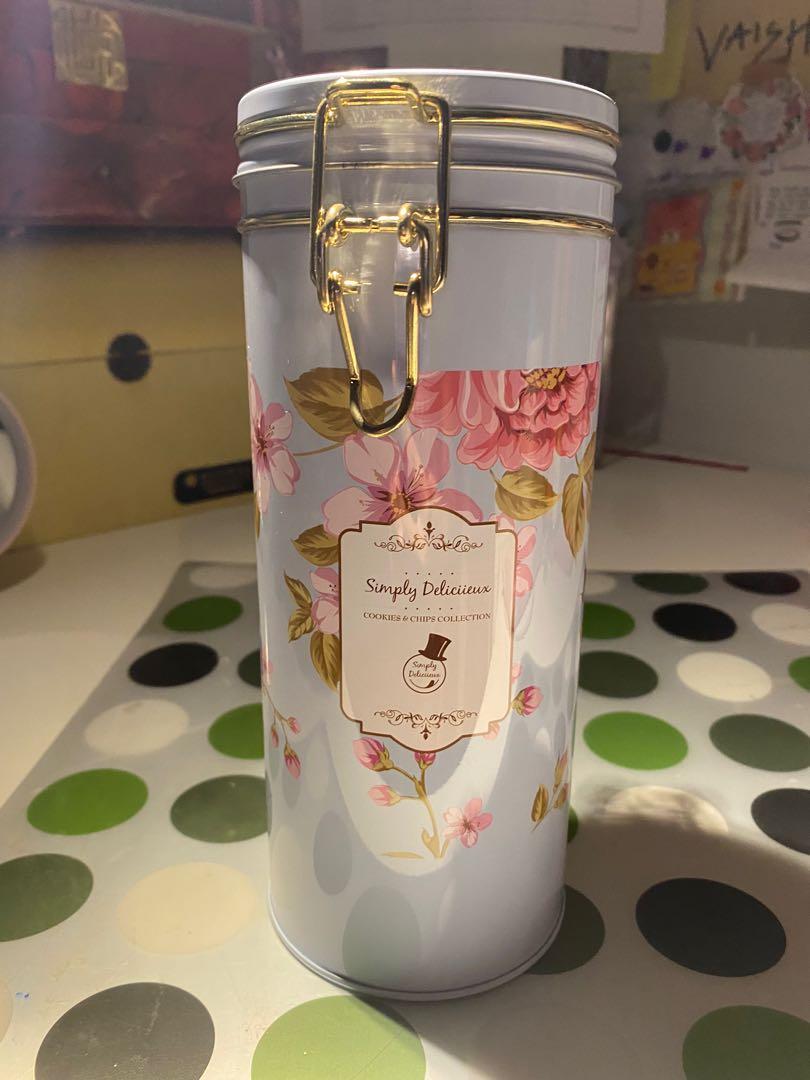 Decorative Tiffin Cans / Cookie Tins, Furniture & Home Living ...