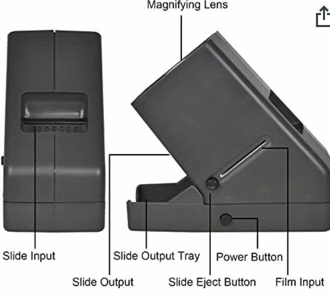 DIGITNOW 35mm Slide and Film Viewer, Computers & Tech, Printers ...