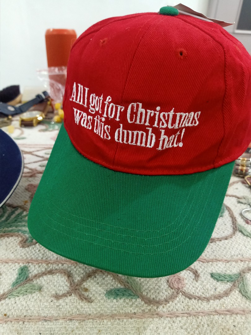 Dumb hat, Men's Fashion, Watches & Accessories, Caps & Hats on Carousell