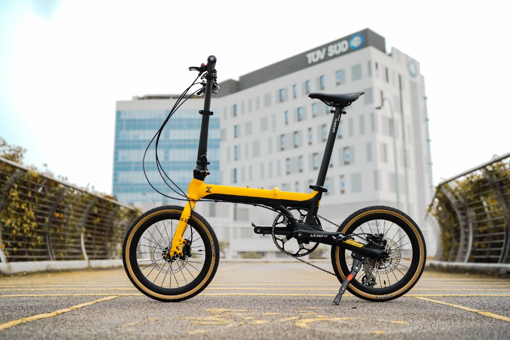 Ethereal Compact D8 Lightweight series bike foldable bicycle foldie ...