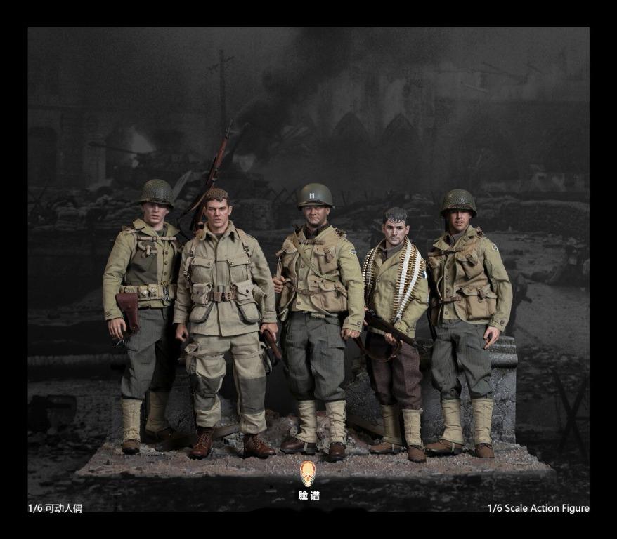 Facepool FP-004A / FP-004B - 2nd Ranger Battalion, France 1944 - US ...