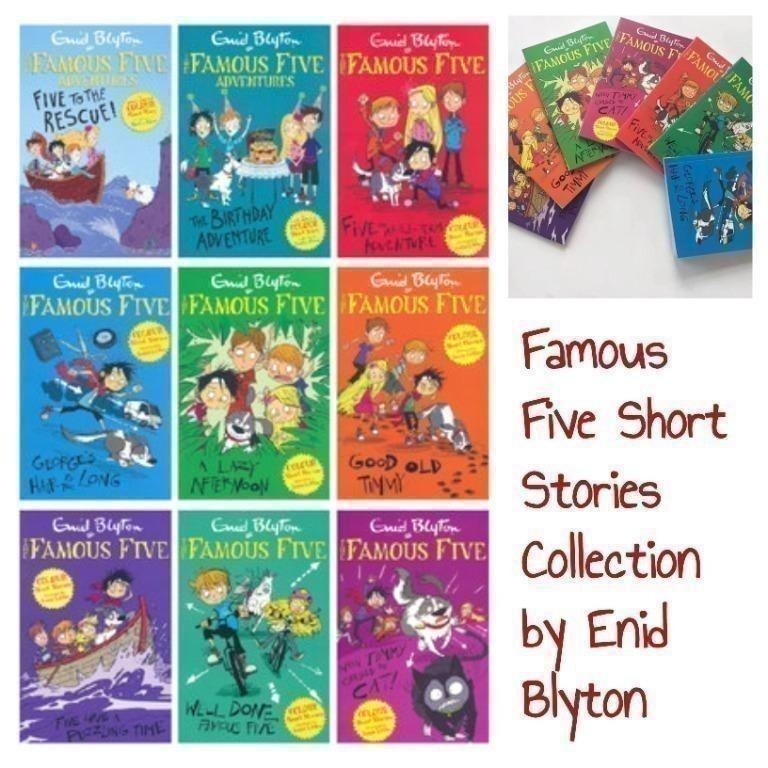 Famous Five Short Stories Collection by Enid Blyton, Hobbies & Toys ...