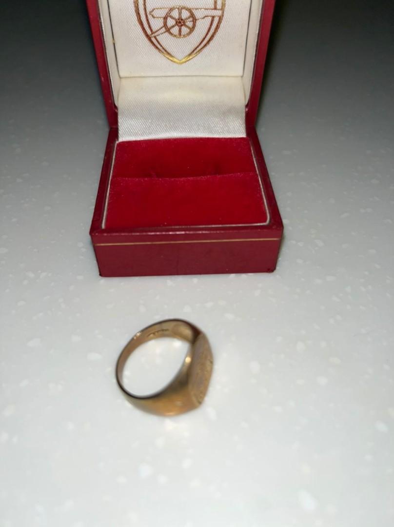 FC Arsenal, Ring, Engraved, box with emblem, Men's Fashion, Watches ...