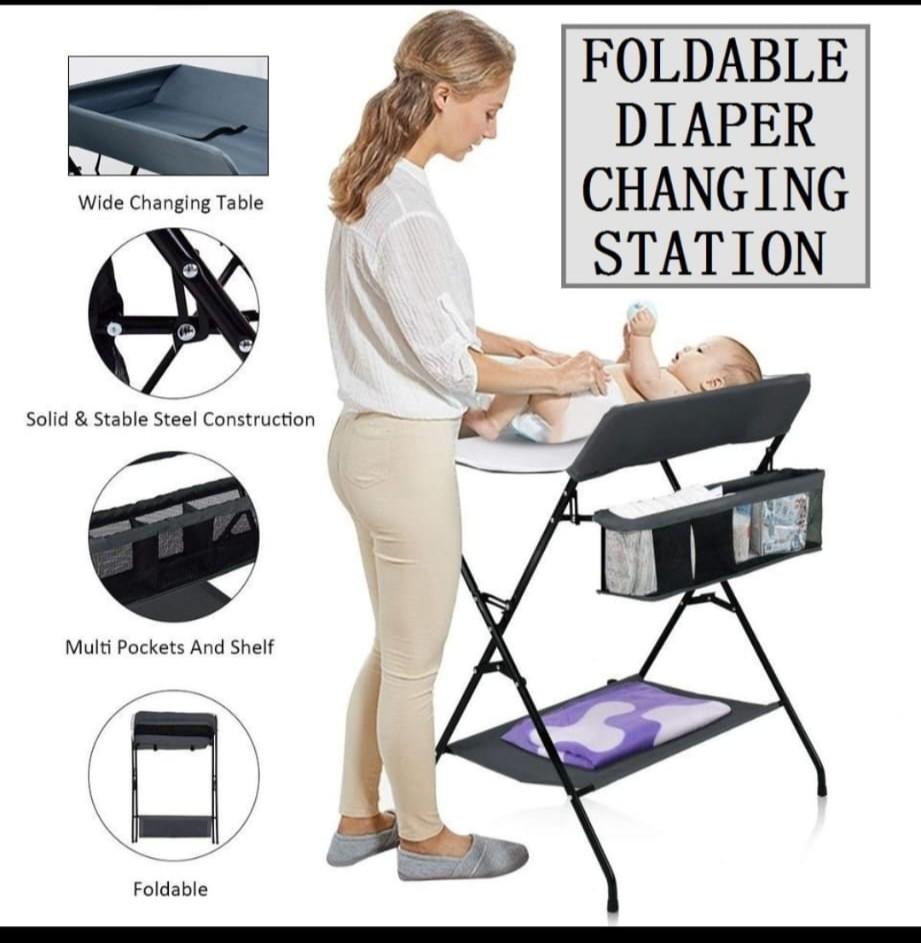 Foldable Diaper Changing Station, Babies & Kids, Bathing & Changing ...
