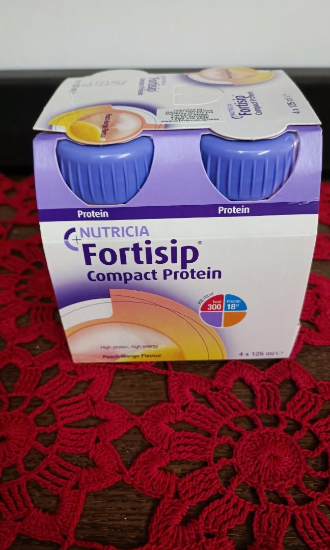 Fortisip compact protein- peach mango flavor, Health & Nutrition ...