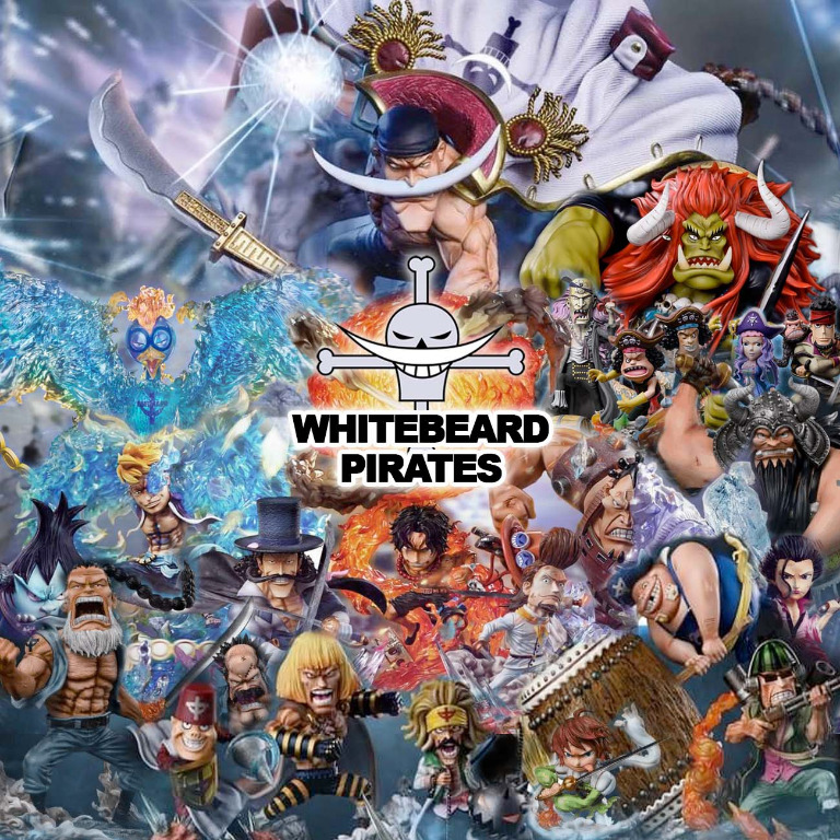 G5 Studios - One Piece Whitebeard Pirates WCF set, Hobbies & Toys, Toys ...