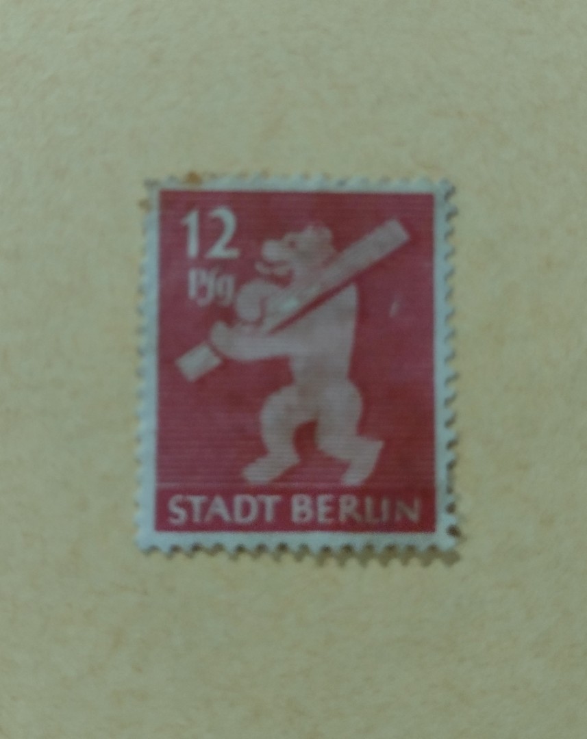 Germany , Allied Occupation of Berlin 1945 Old Stamp -rare : The Berlin ...