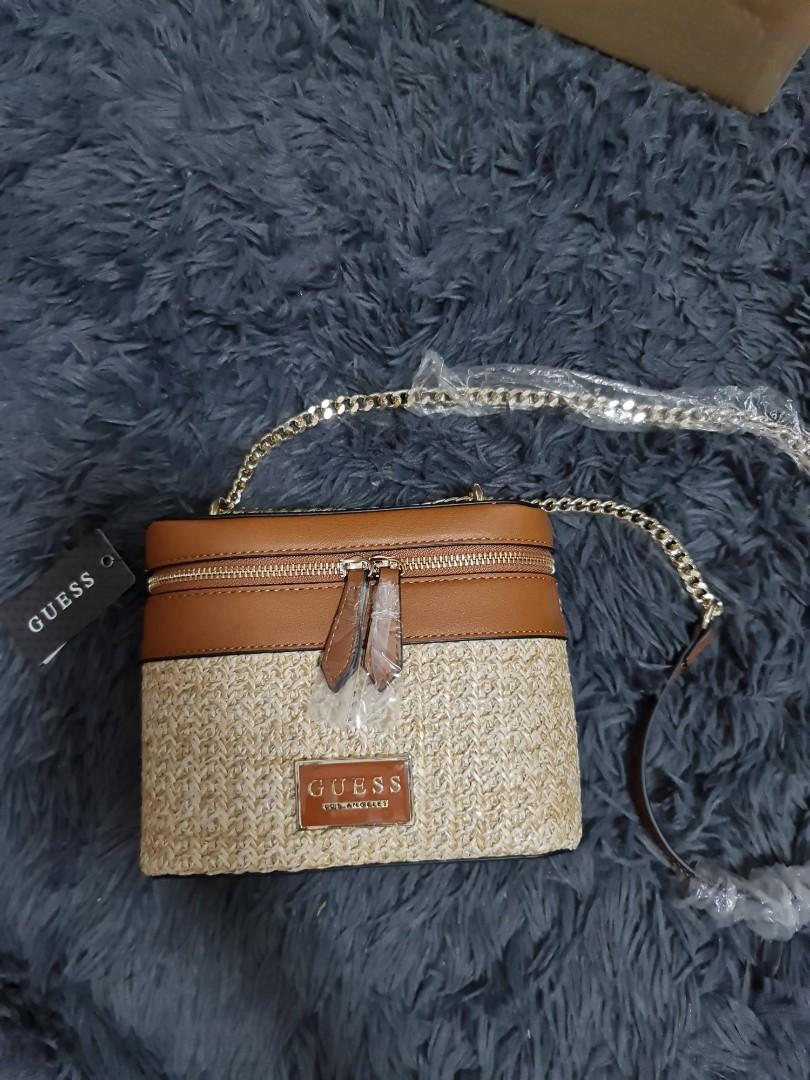 GUESS Vanity Bag, Luxury, Bags & Wallets on Carousell