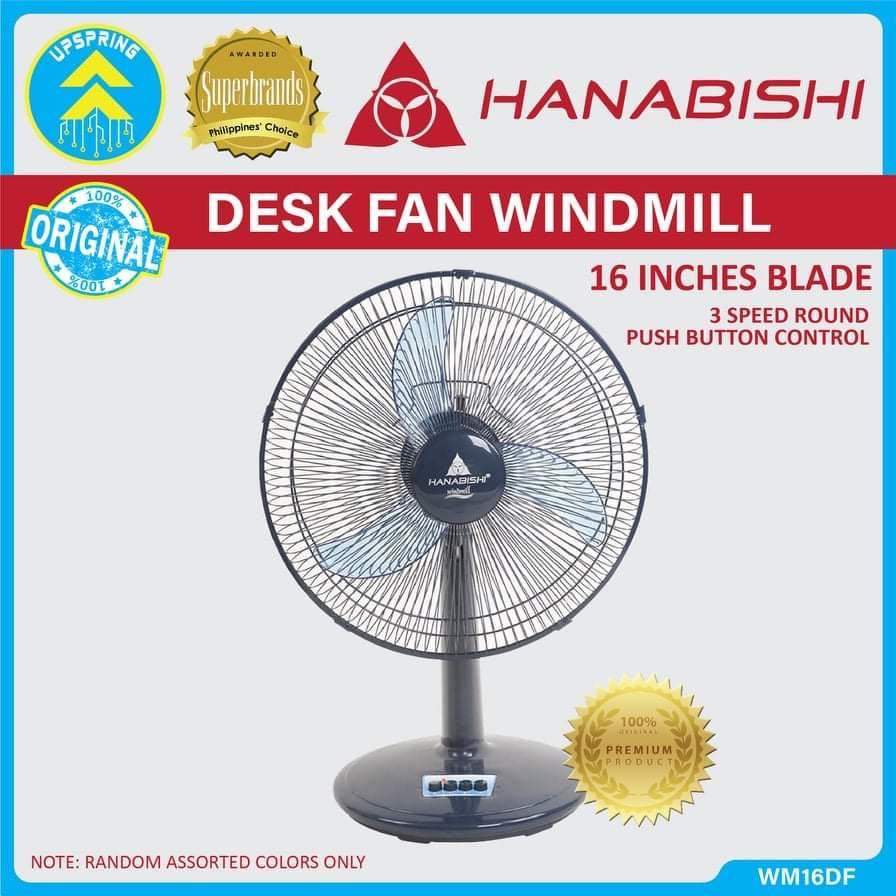 Hanabishi desk fan 16inch, Looking For on Carousell