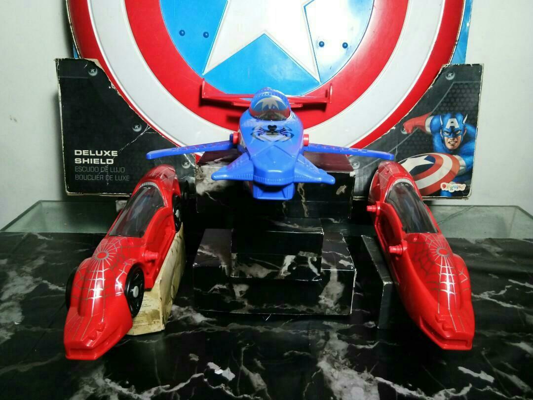 Hasbro Marvel Spider-man All-Mission Racer 5 Vehicles in 1 Spiderman ...