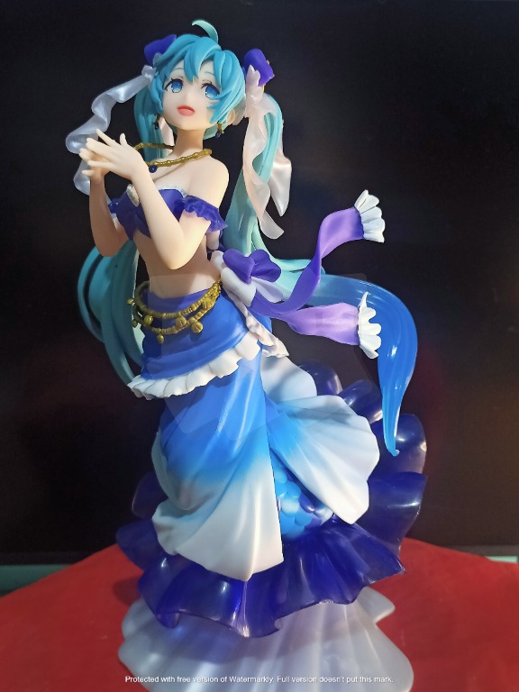 Hatsune Miku Mermaid (with box), Hobbies & Toys, Toys & Games on Carousell