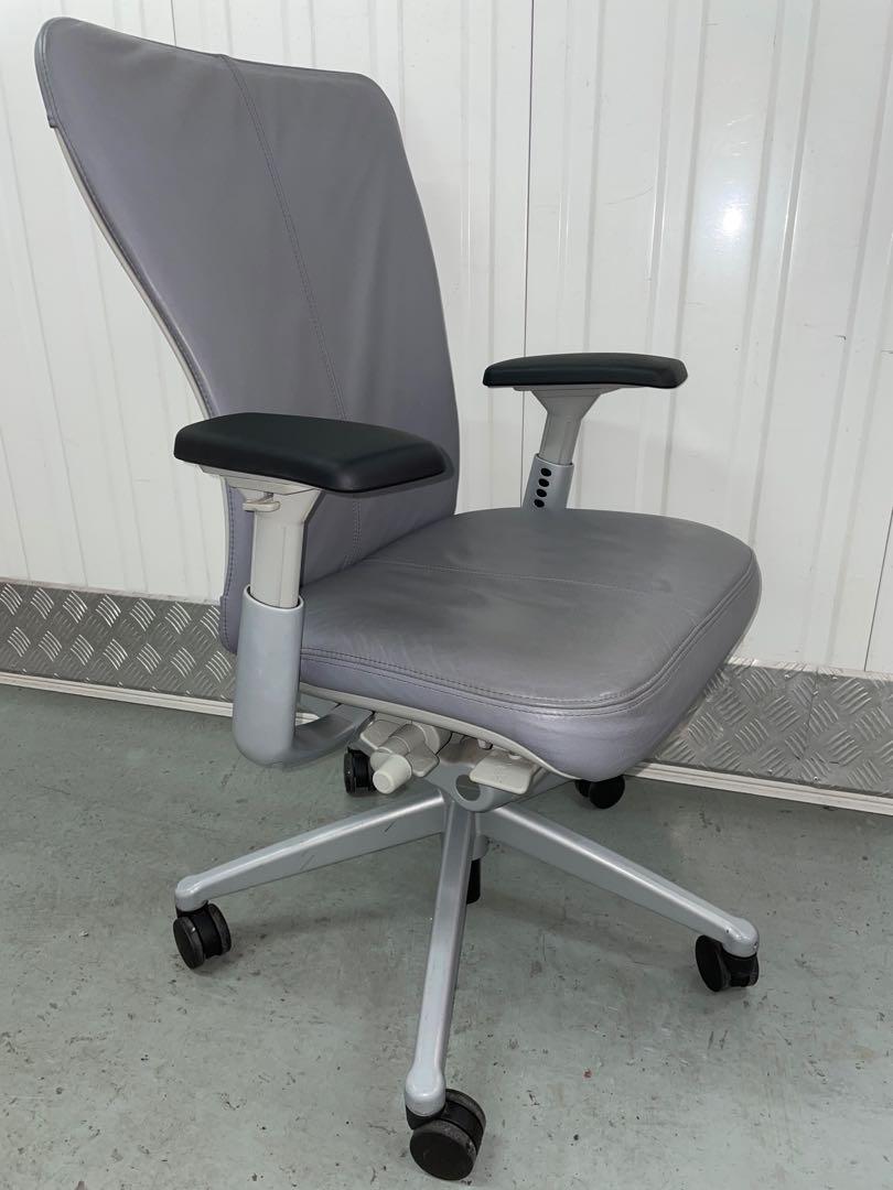 Haworth Zody Leather office chair , Full load mechanism , # herman ...