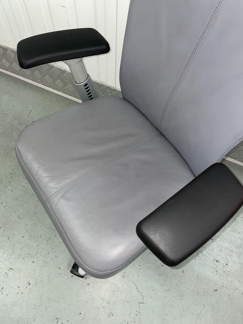 Haworth Zody Leather office chair , Full load mechanism , # herman ...