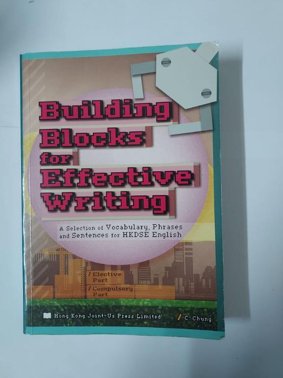 HKDSE English Building Blocks for Effective Writing, 興趣及遊戲, 書本 & 文具 ...