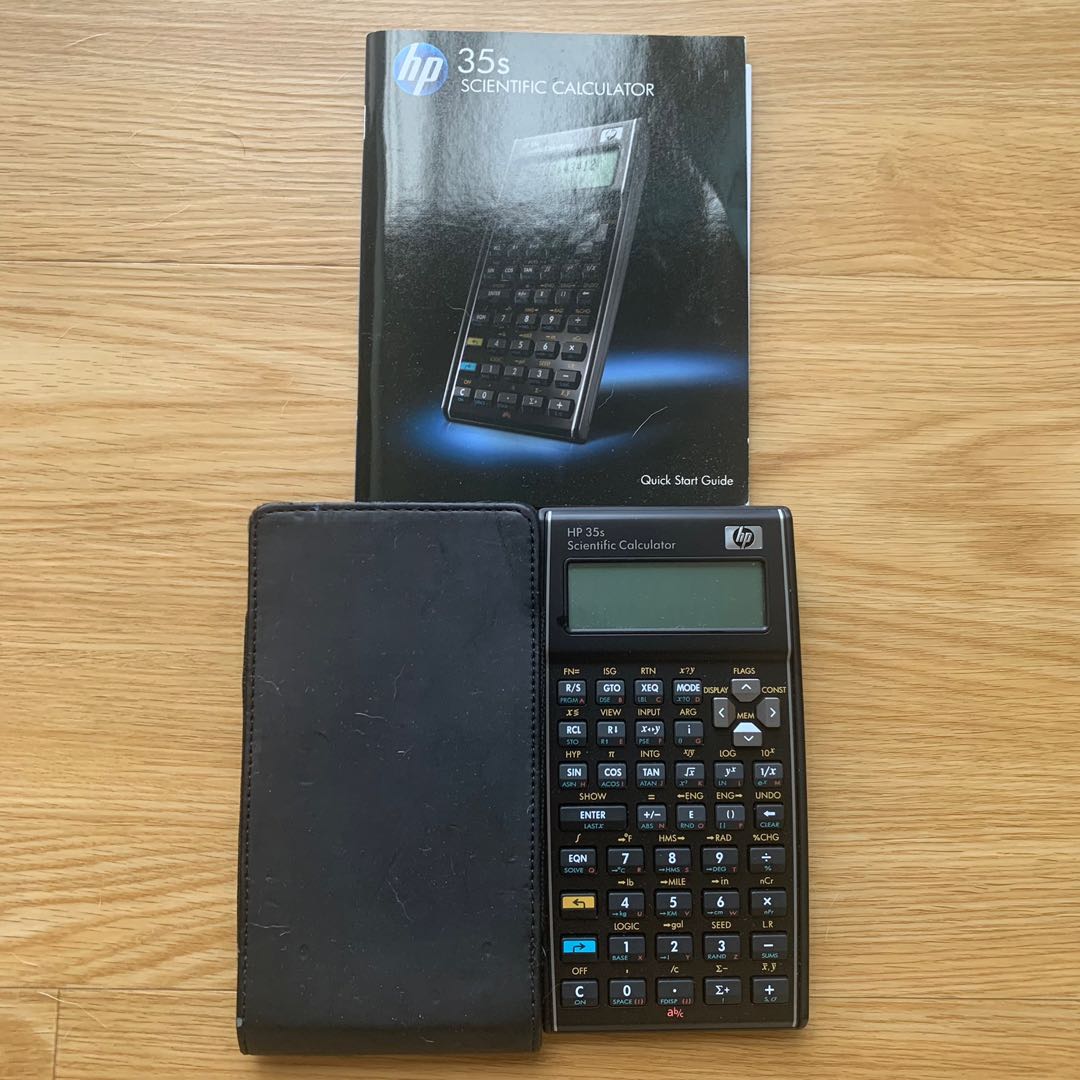 HP 35s Scientific Calculator, Computers & Tech, Office & Business ...