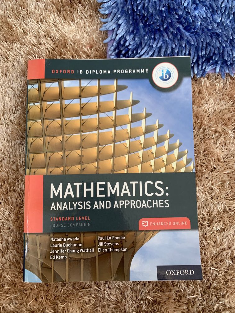 IB Mathematics: Analysis and Approaches Textbook, Hobbies & Toys, Books ...