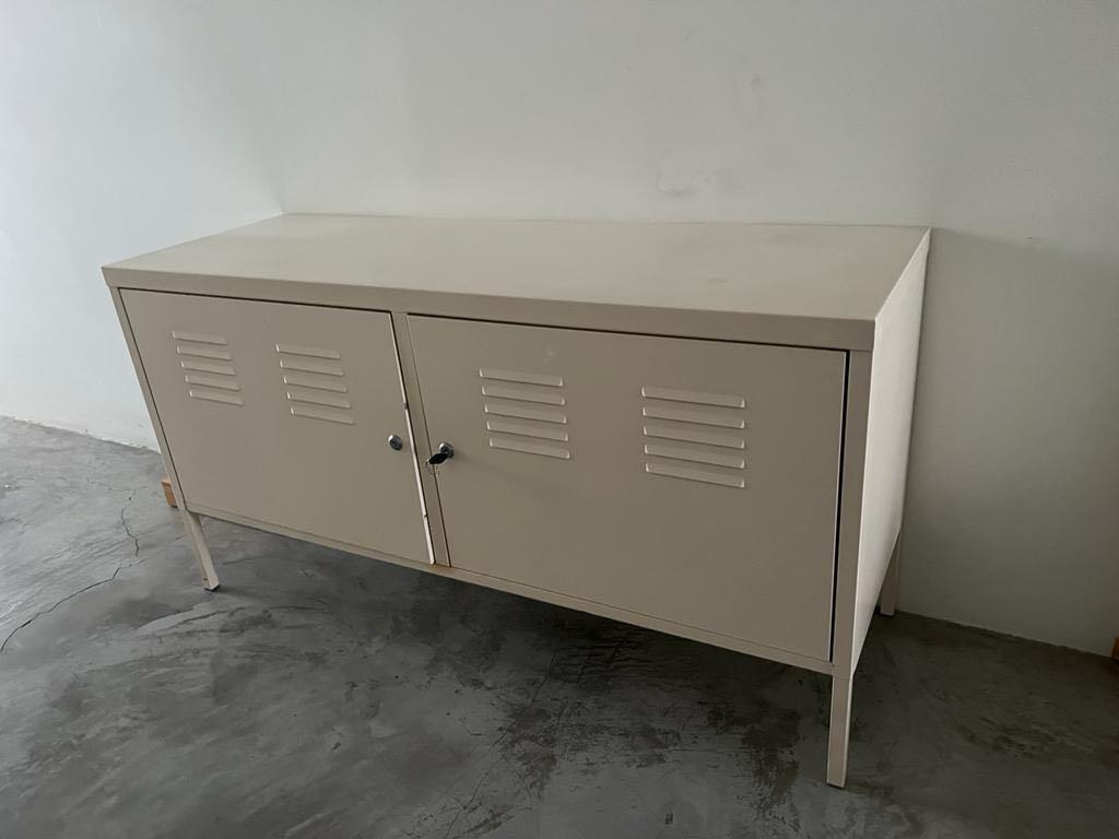 Ikea metal cabinet, Furniture & Home Living, Furniture, Shelves ...