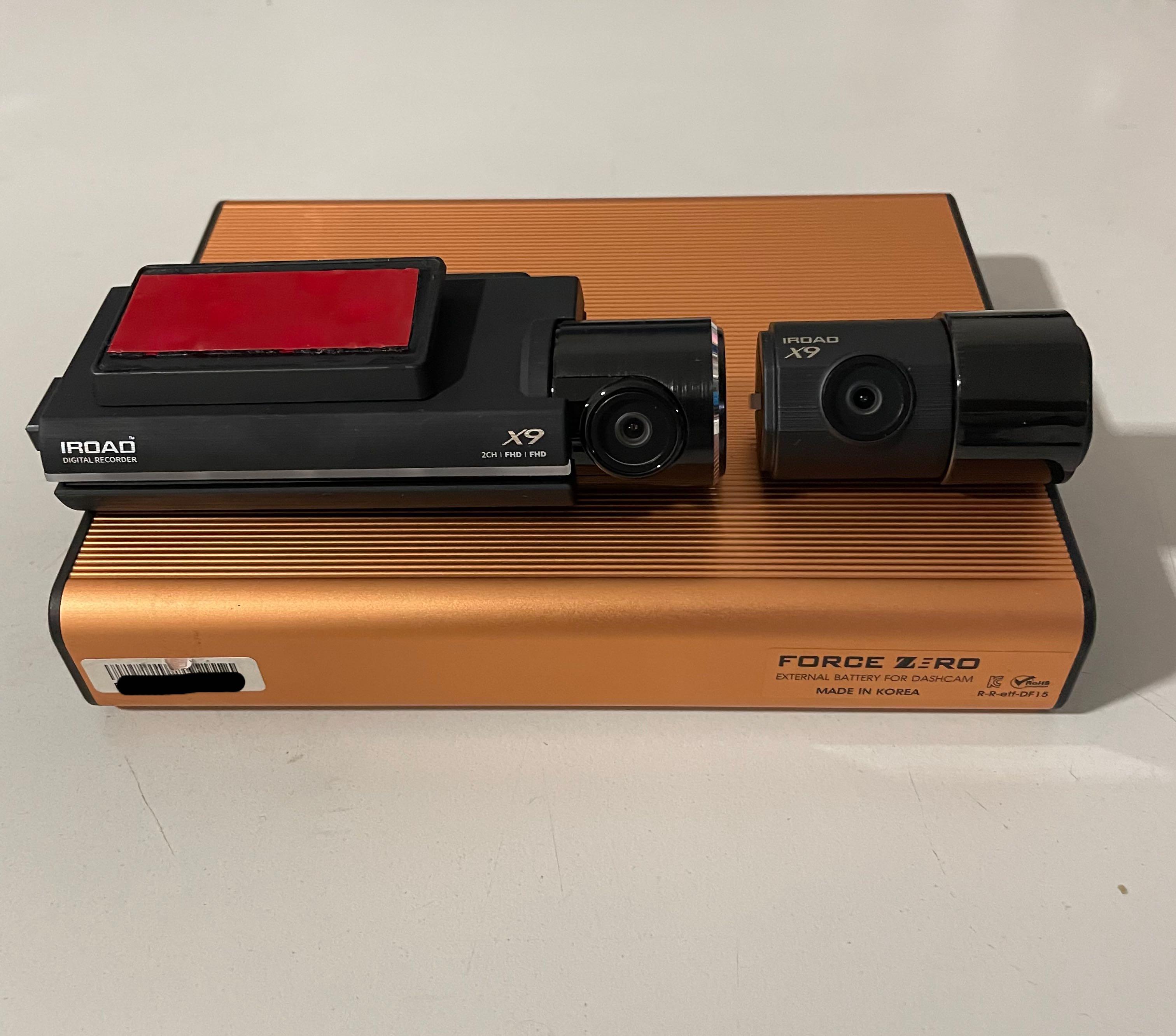 IROAD X9 + Force Zero powerpack., Car Accessories, Accessories on Carousell