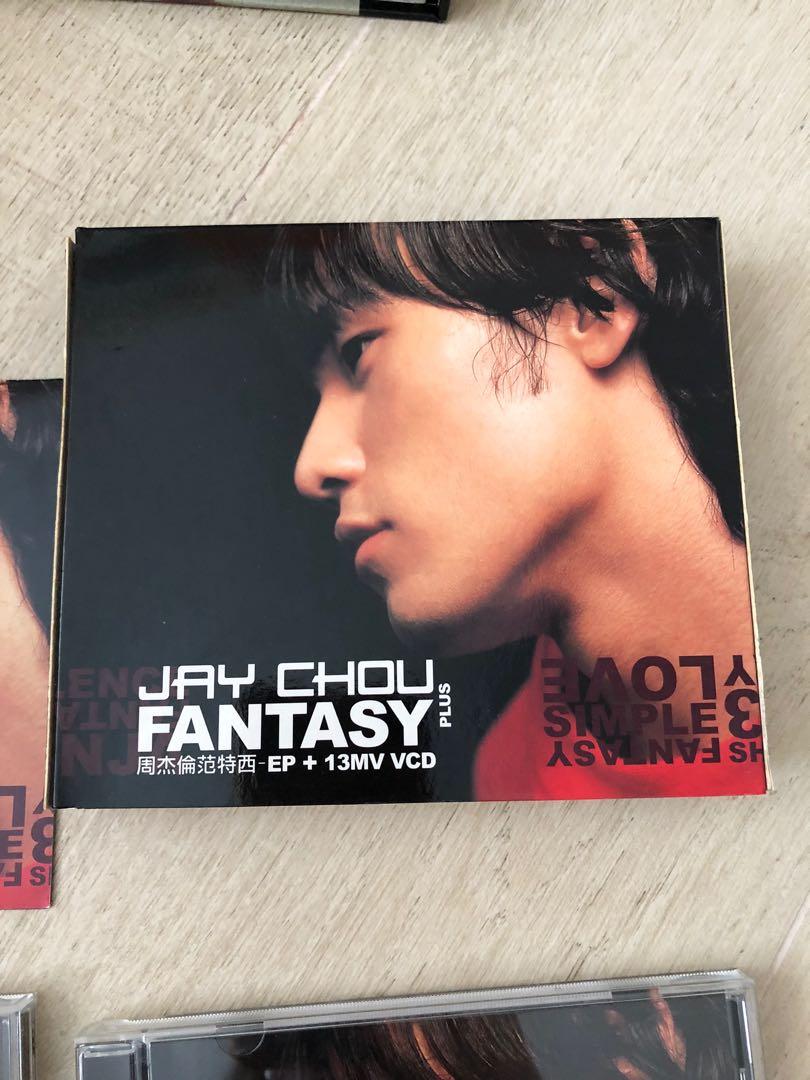 Jay Chou Fantasy Plus。周杰倫。范特西。EP+13MV VCD, 興趣及遊戲, 音樂樂器 & 配件, 音樂與媒體 - CD 及 DVD - Carousell