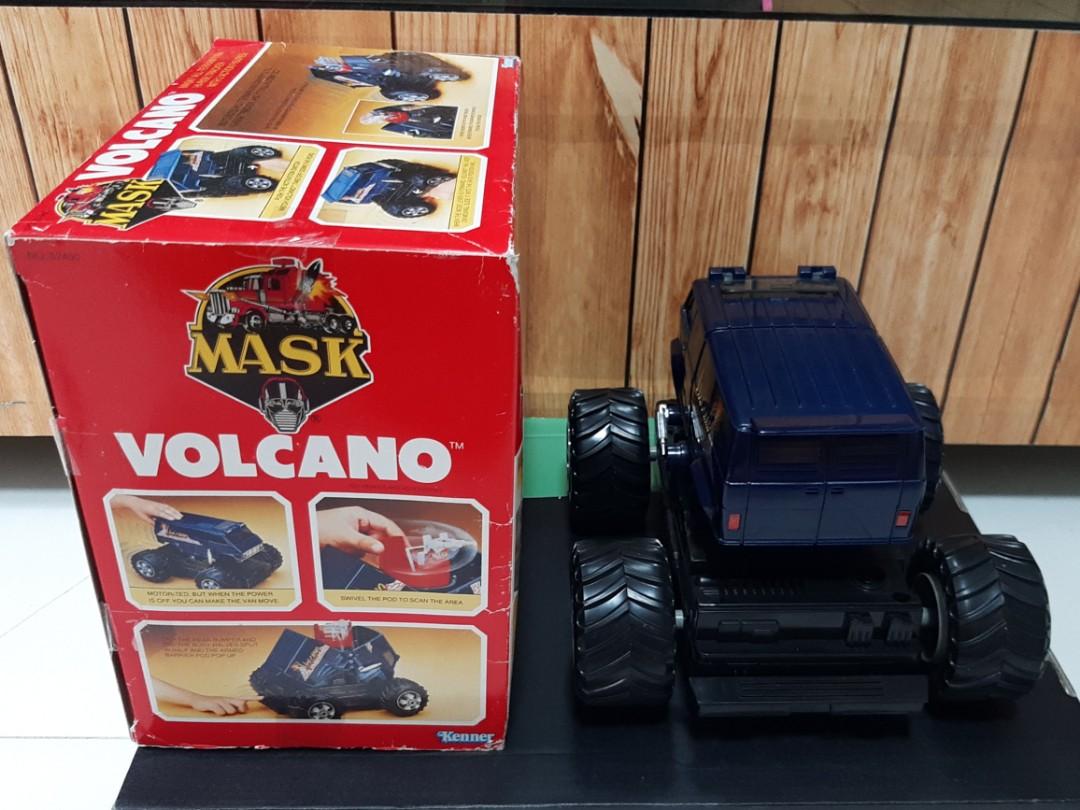 Kenner M.A.S.K MASK Volcano 100% complete and works MIB mint with box ...