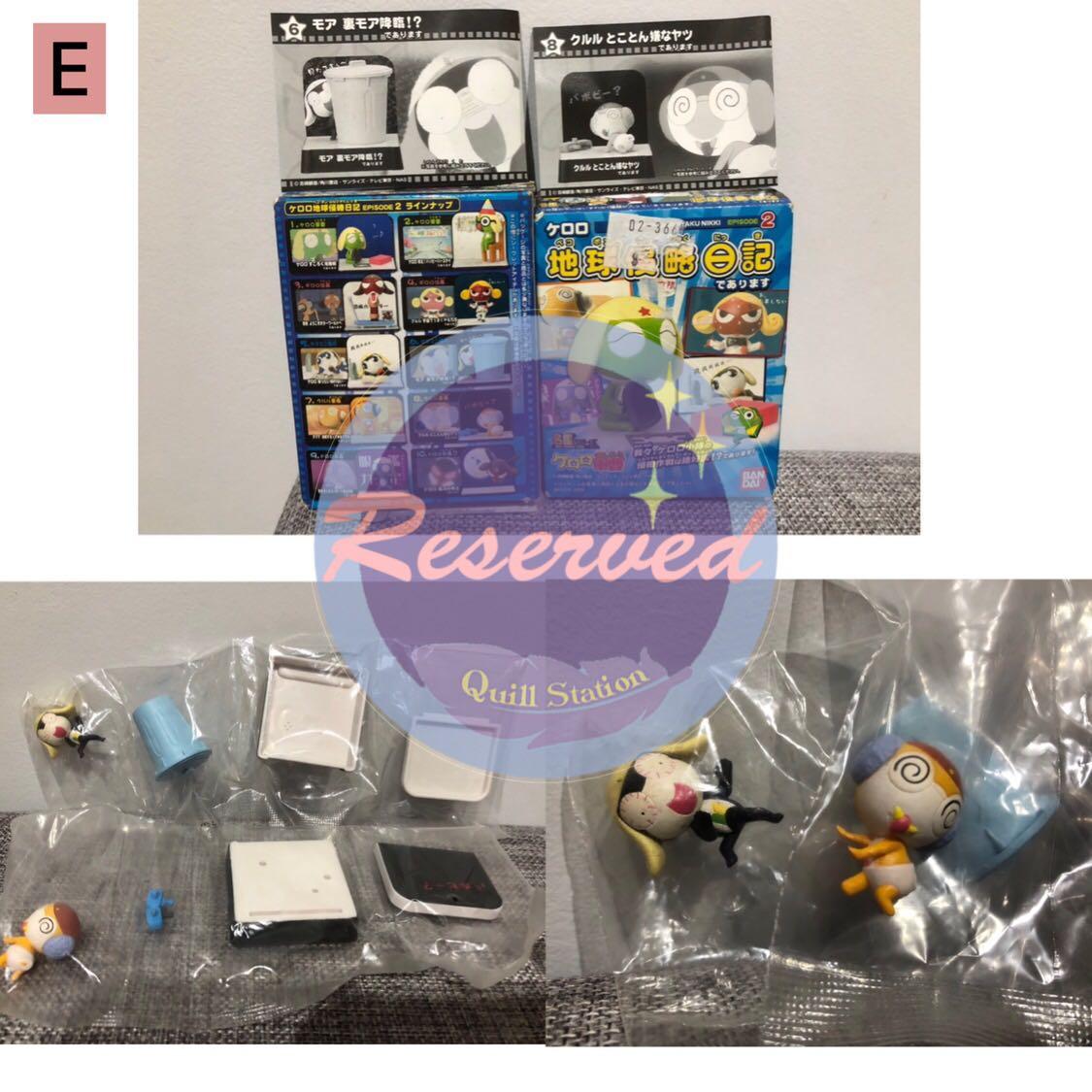 Keroro DX-03 TEAM KERORO MK.II GOD KERON, Keroro Afro sergeant sgt ...