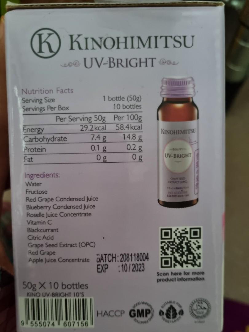 Kinohimitsu UV Bright, Beauty & Personal Care, Bath & Body, Body Care ...