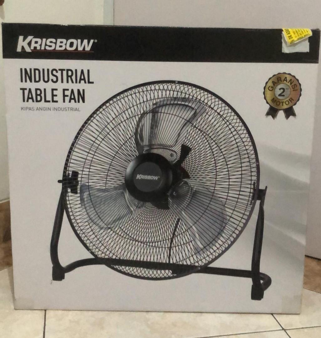 KRISBOW kipas angin meja/industrial table fan 16 inch, Elektronik ...