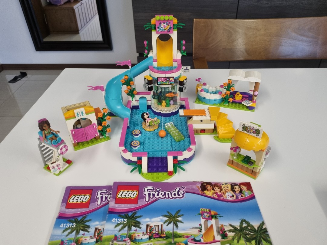 Lego 41313 Heartlake Summer Pool, Hobbies & Toys, Toys & Games on Carousell